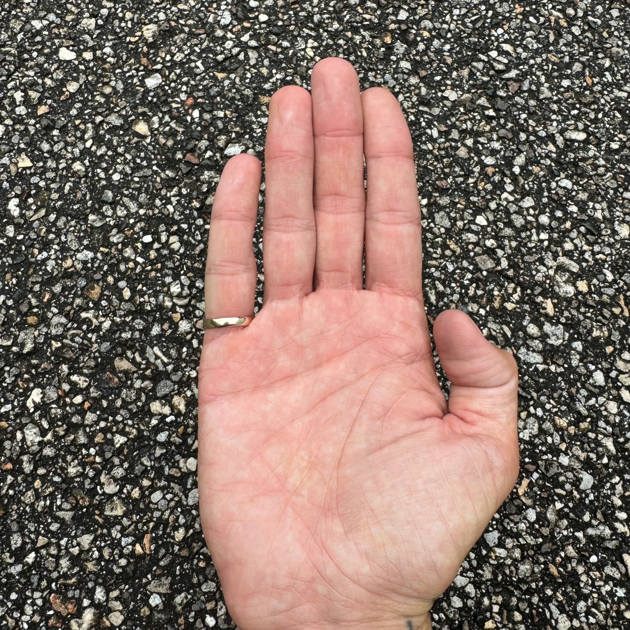 Vintage 14k Gold Tony Soprano Natural Diamond/Spinel Pinky Ring (7.75 ...